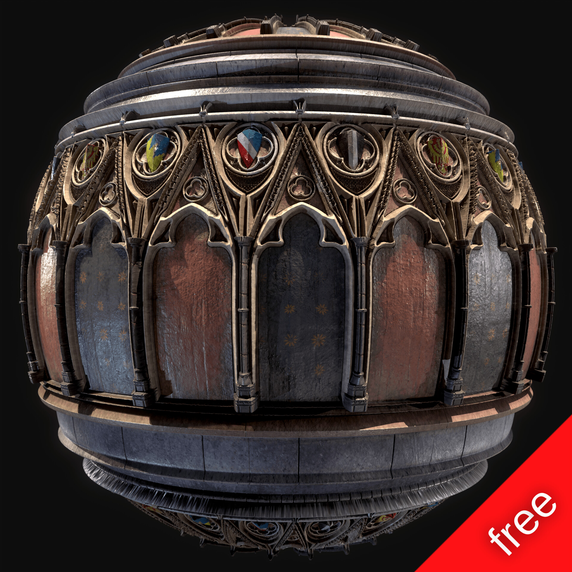 ArtStation - Aymer de Valence Tomb Detail free