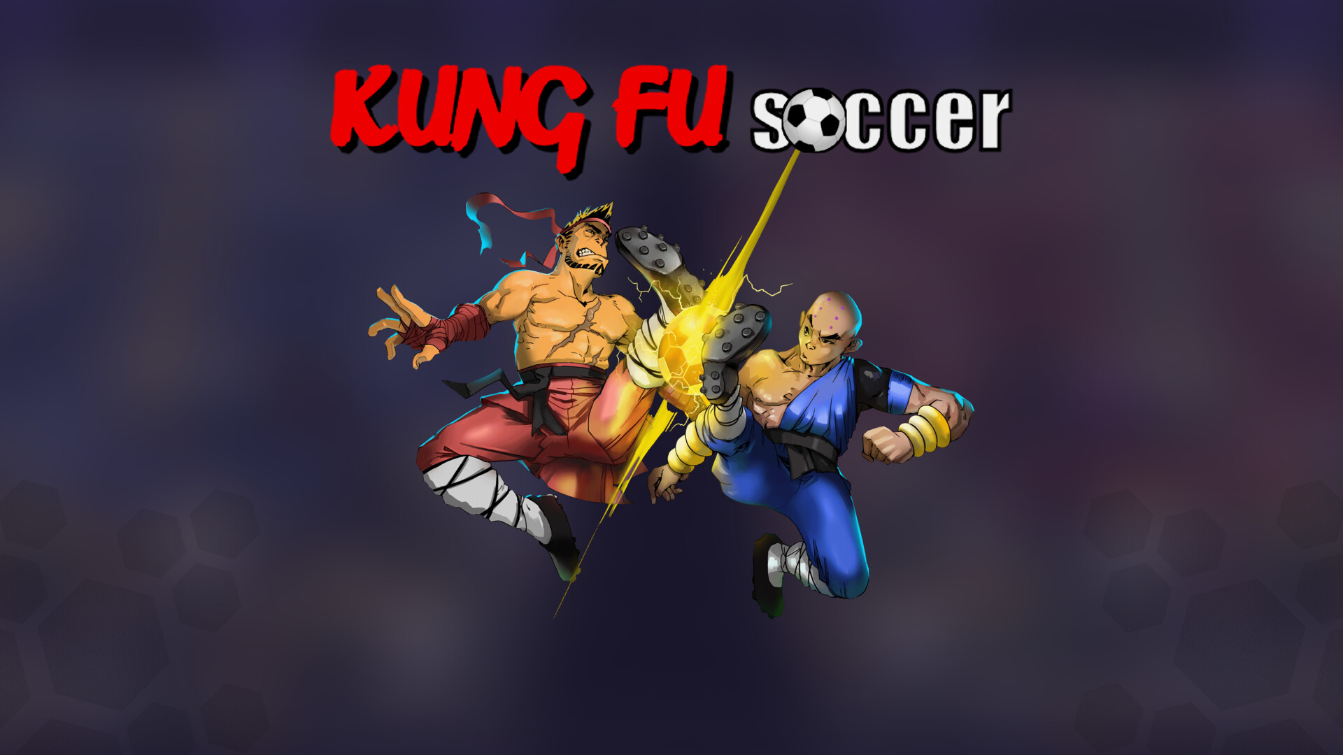 ArtStation - Kung Fu Soccer -Splash Art