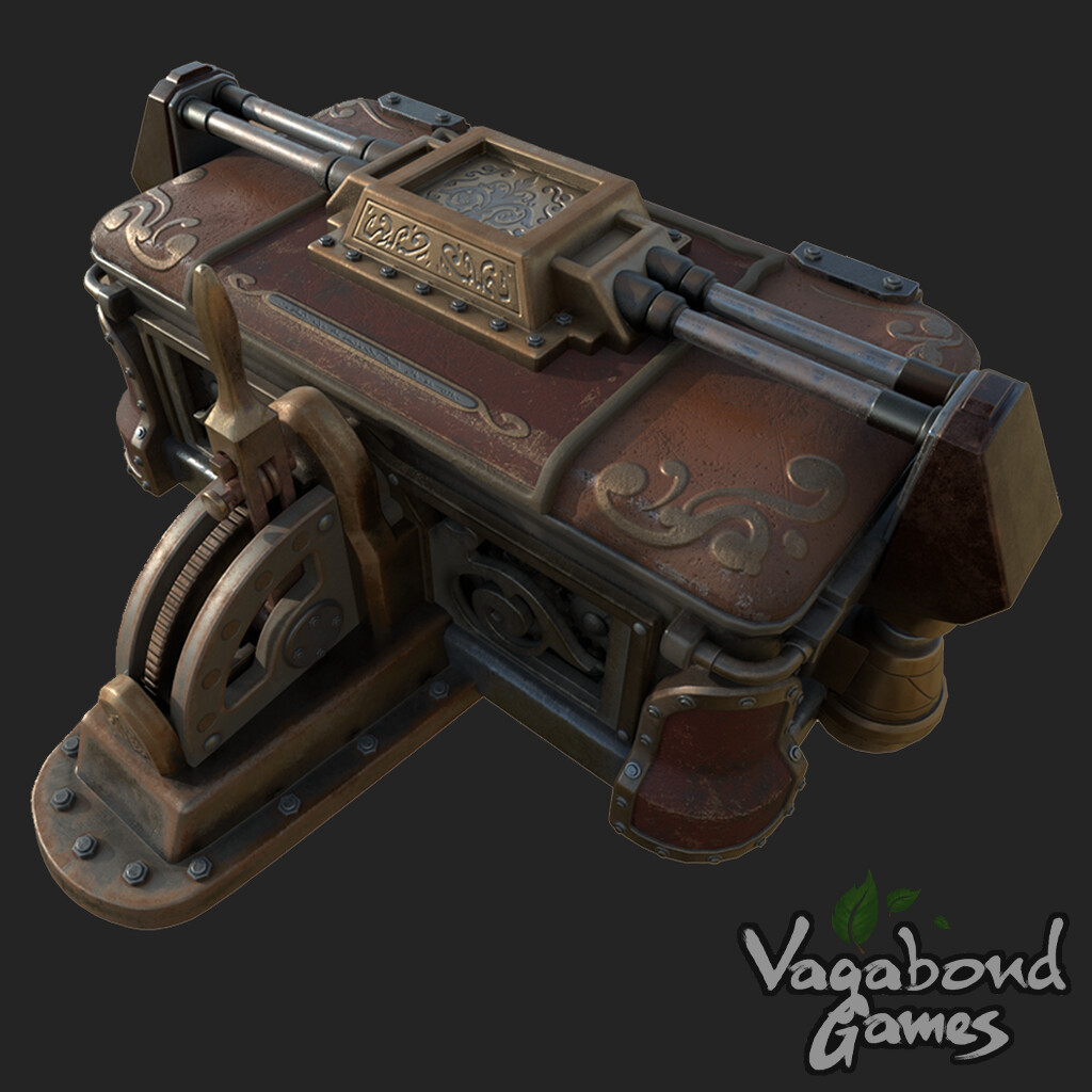 ArtStation - Steampunk Chest
