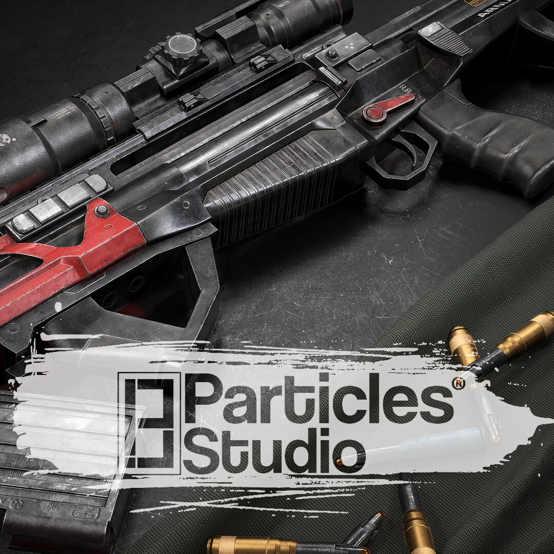 ArtStation - Anti Material Precision Rifle