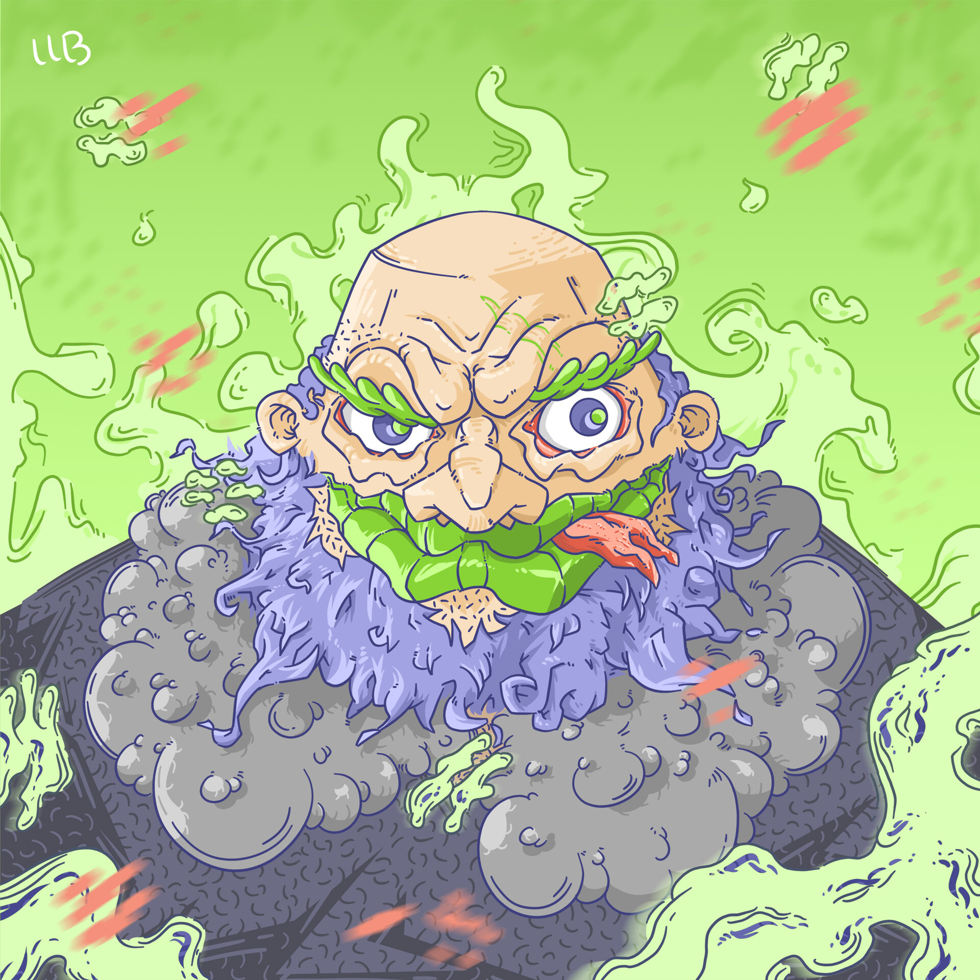 ArtStation - Portrait serial - graphic style research