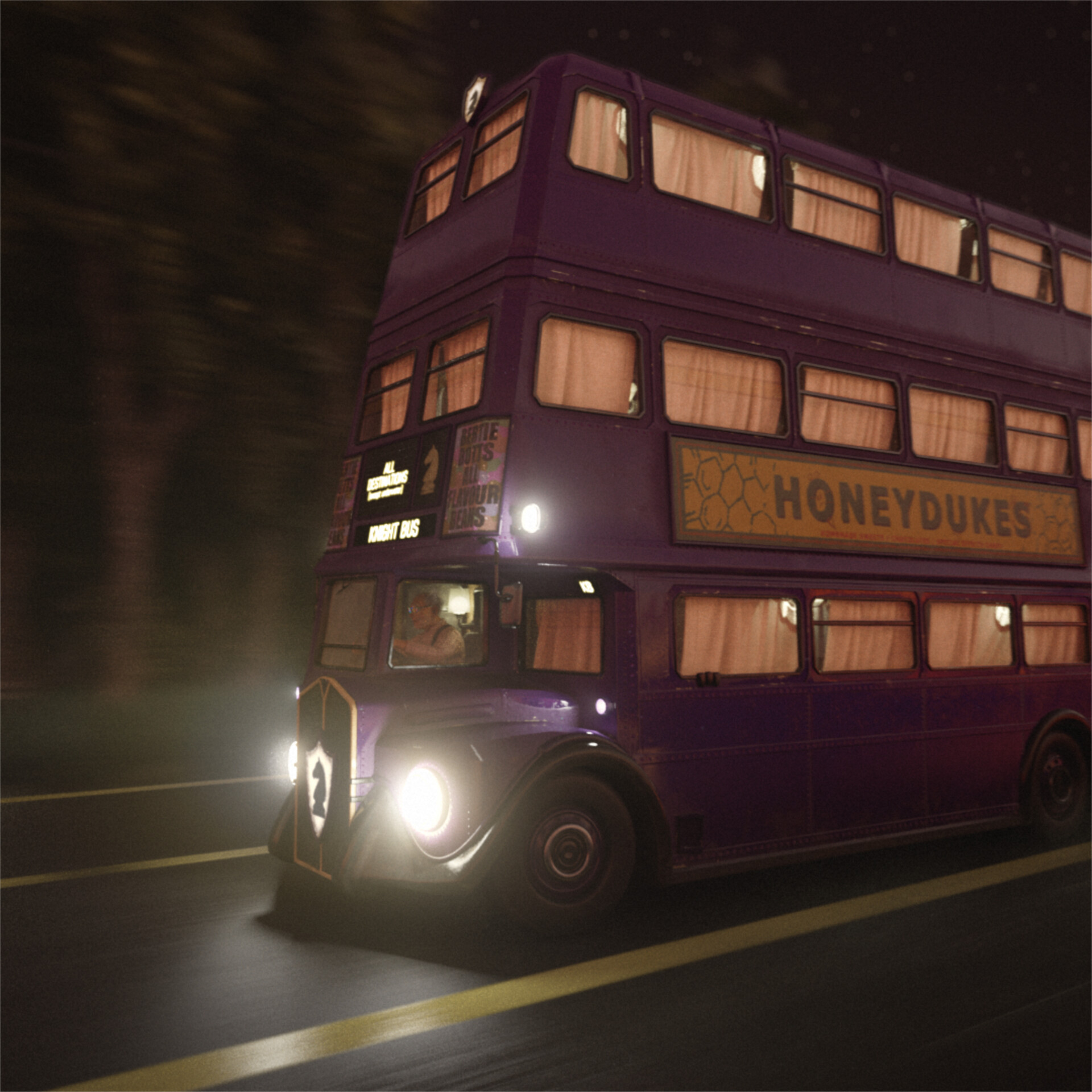 ArtStation - Knight Bus