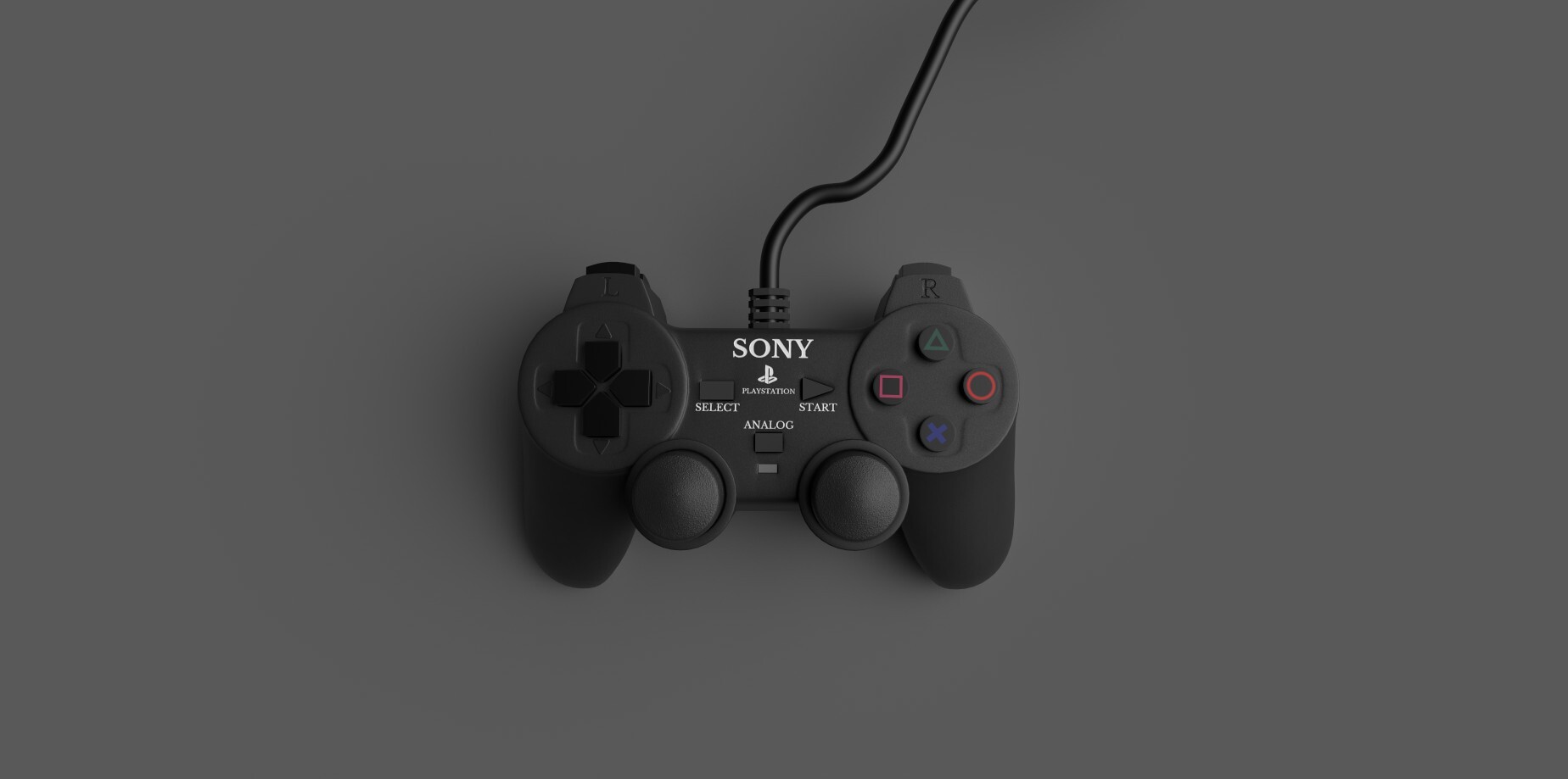 ArtStation - PS2 Gaming controller