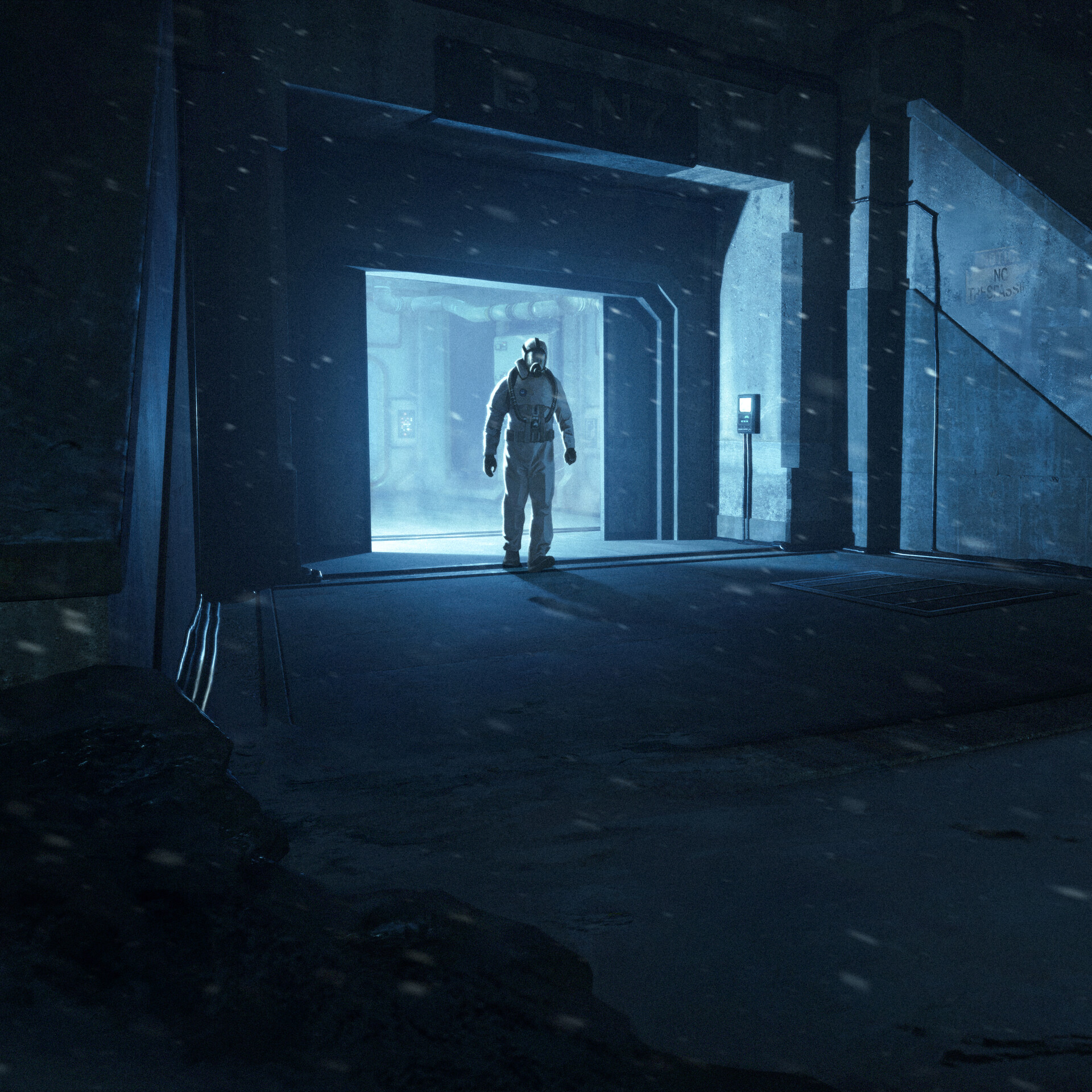 ArtStation - The last man on earth - Keyframe 1