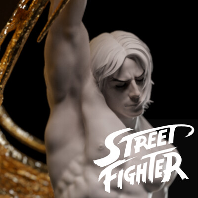 ArtStation - ' Shinryuken ' Capcom Cup Design