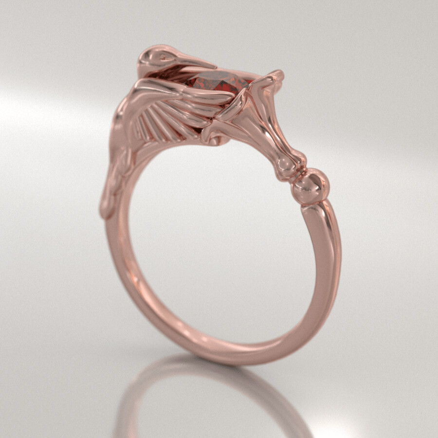 Iulia Barbu - Hummingbird ring