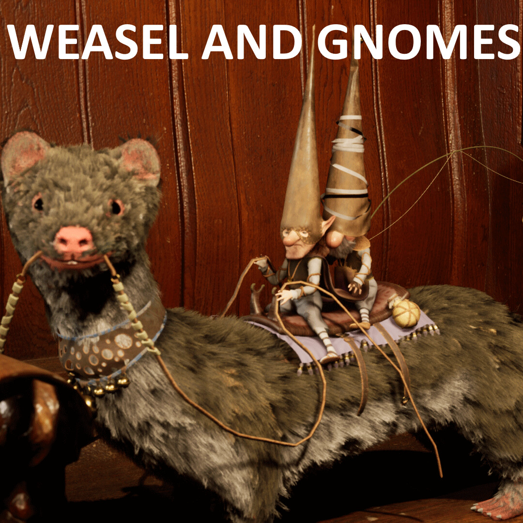 ArtStation - Weasel Riders