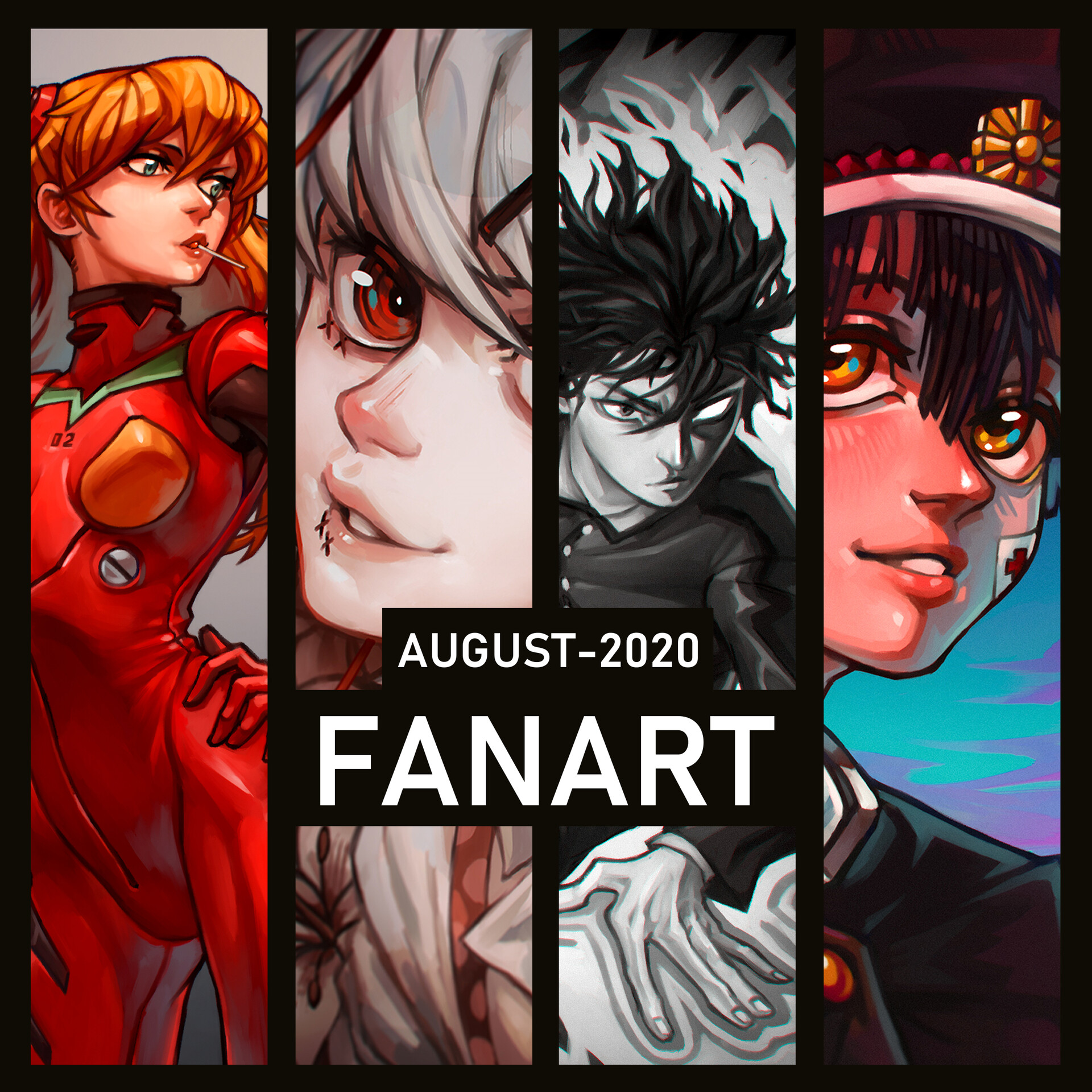 ArtStation - August 2020 - Fan Art Collection