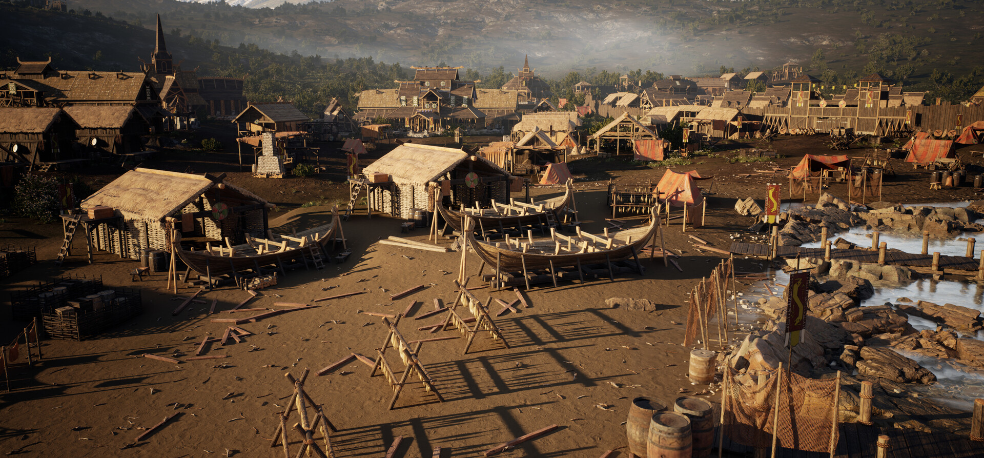 ArtStation - Quick Environment Creation in UE5 - Tutorial End Result