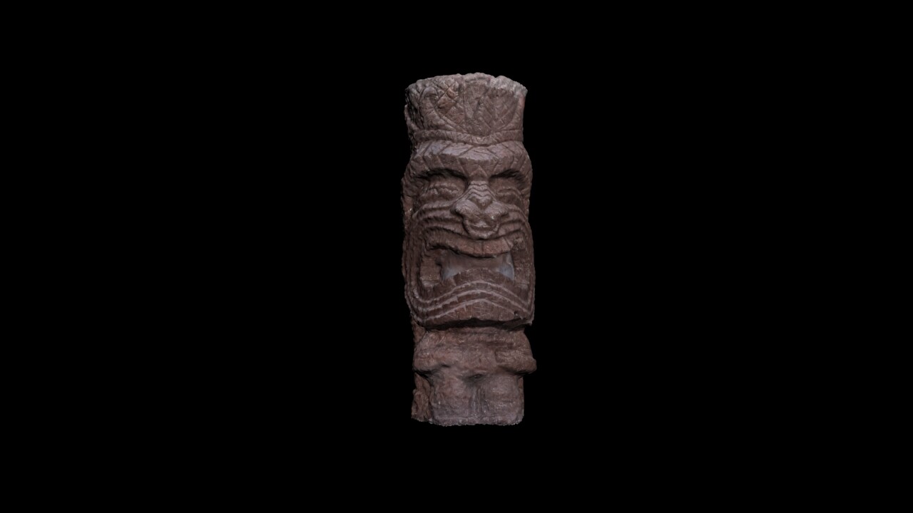 ArtStation - Tiki Sculpture