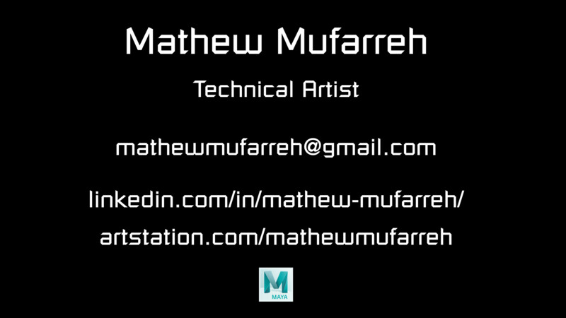 ArtStation - Mathew Mufarreh