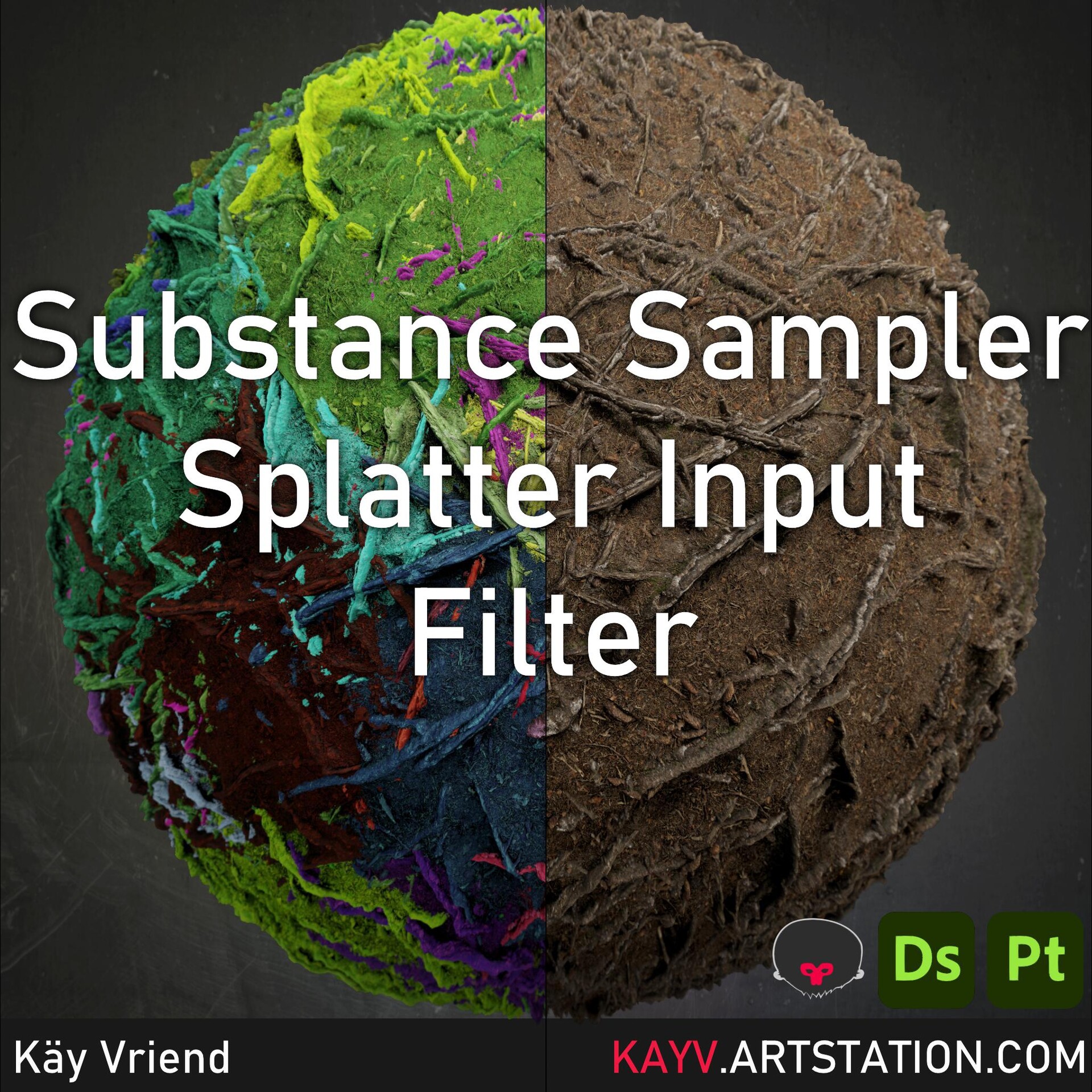 ArtStation - Substance Sampler - Splatter Input Filter