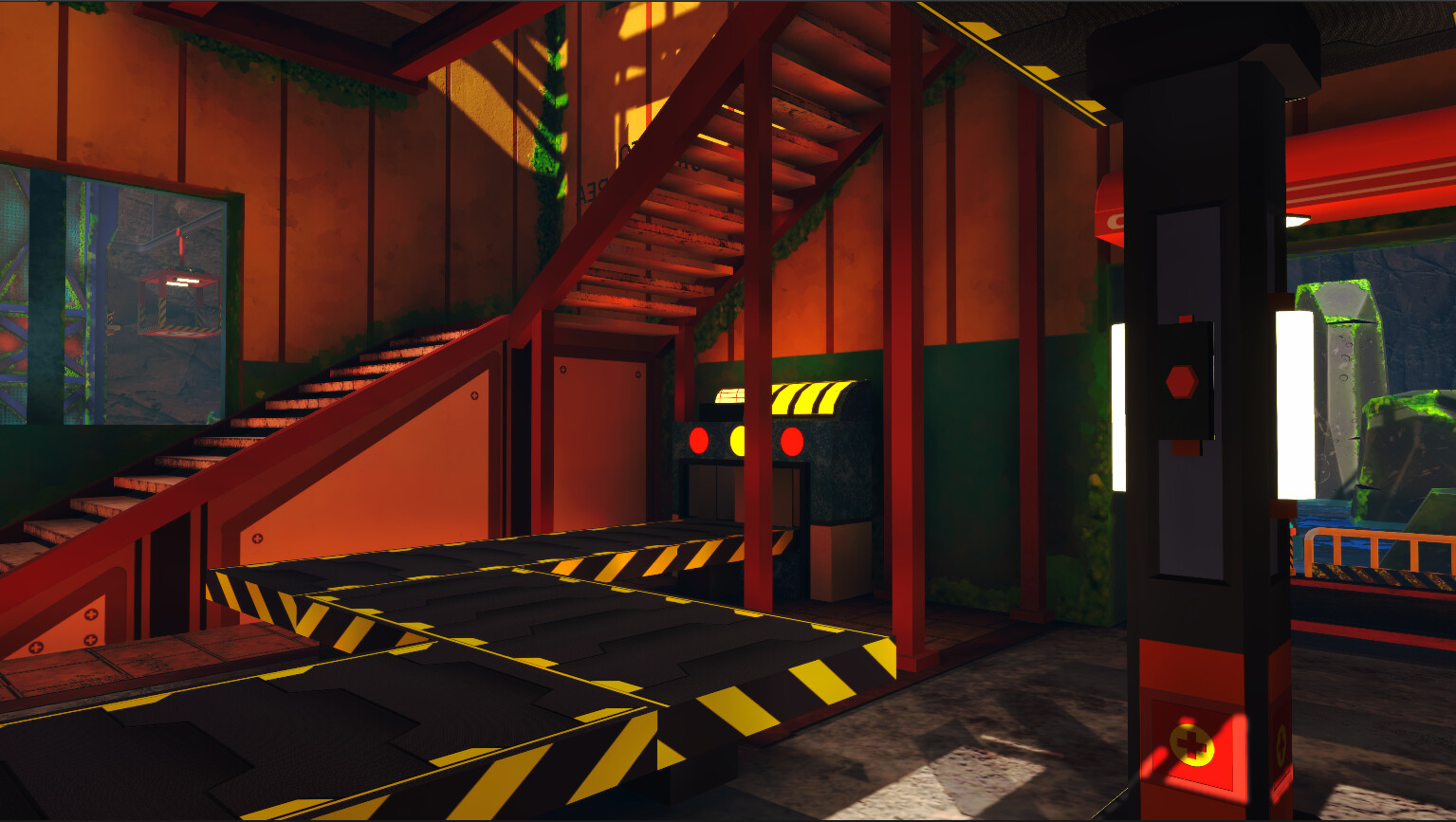 ArtStation - Heads-Off!! Ocean Factory: Level Design, Concept Art ...