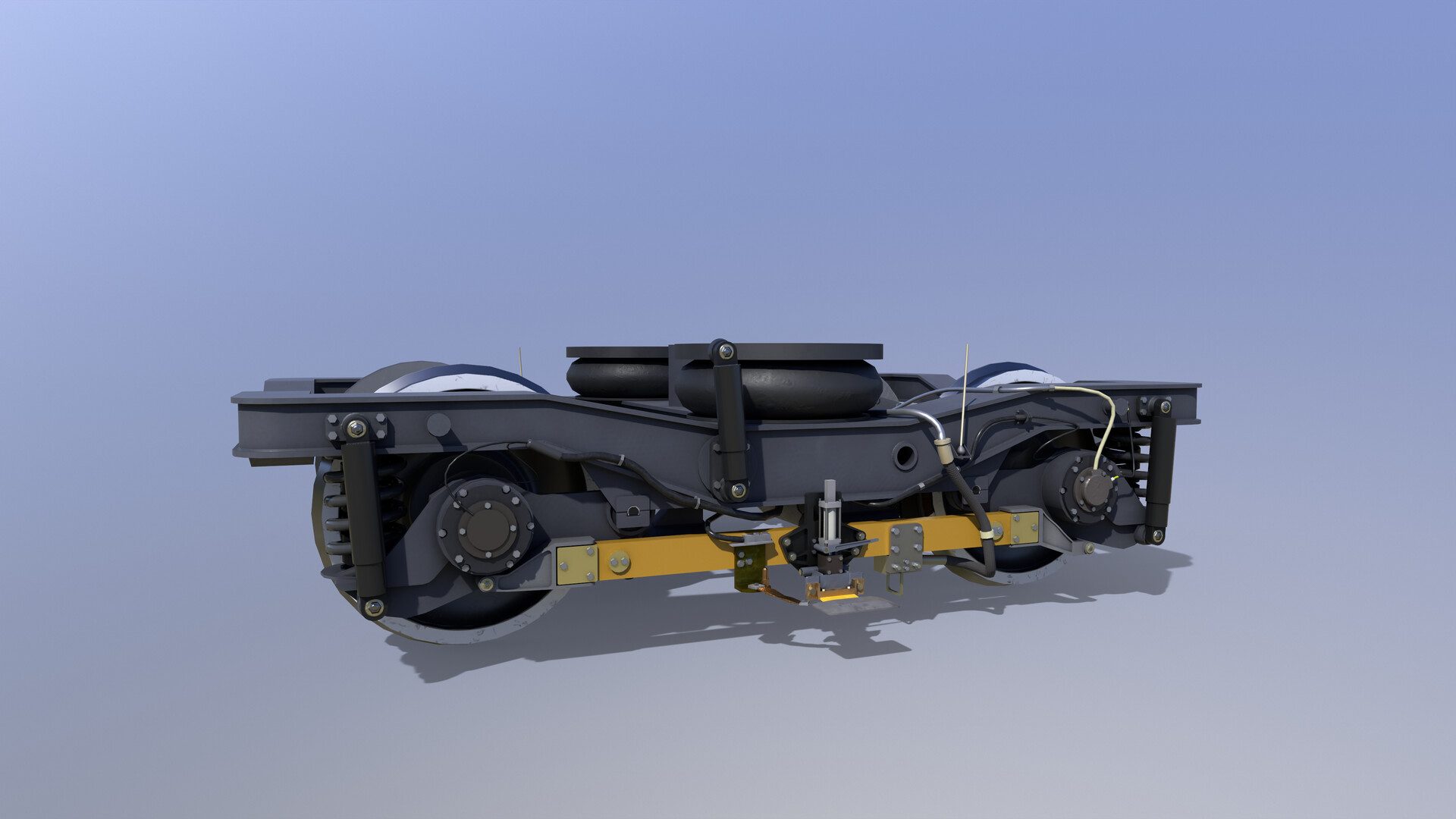 ArtStation - 81-765/766/767 Moscow Metro vagon bogie