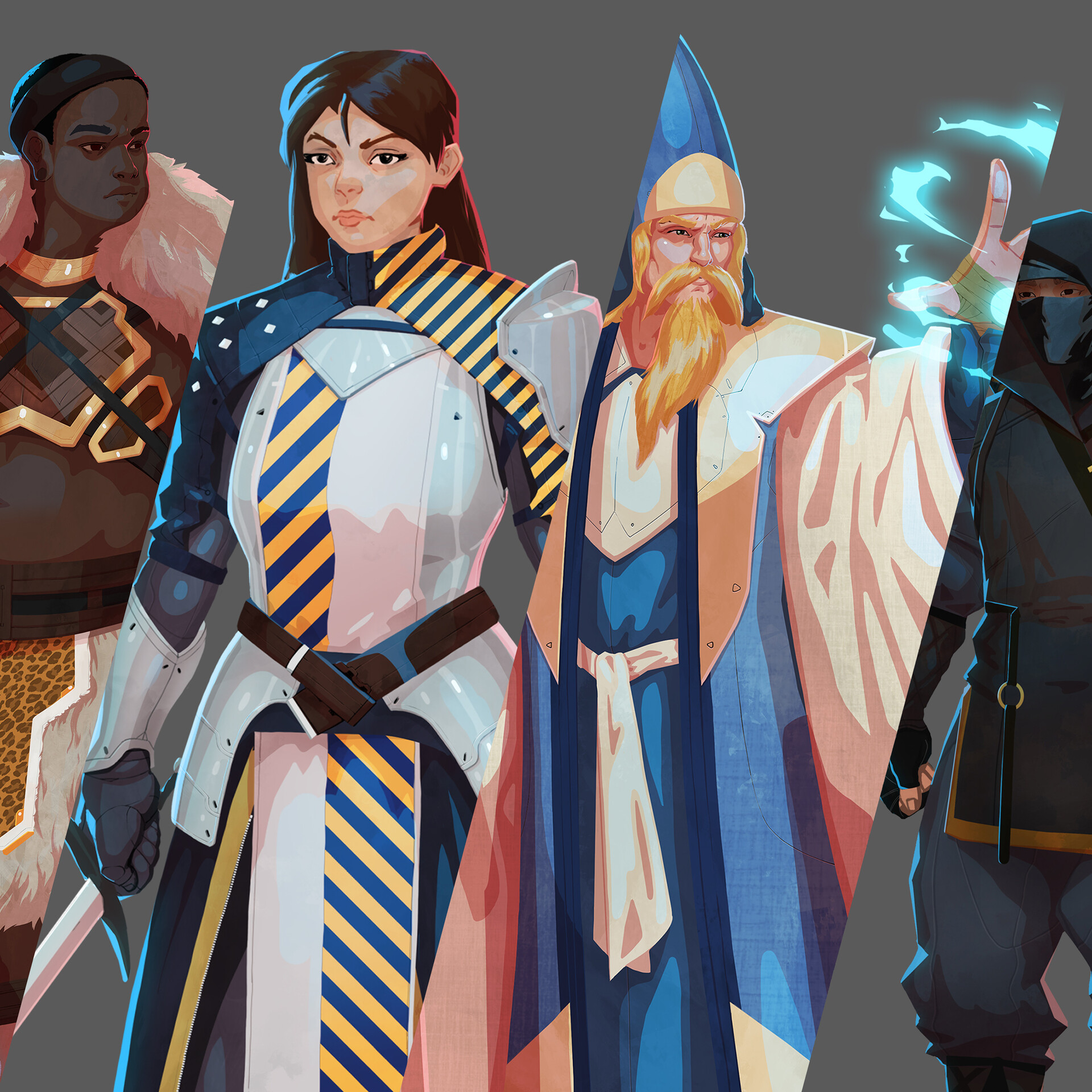 ArtStation - Modern Fantasy RPG Characters
