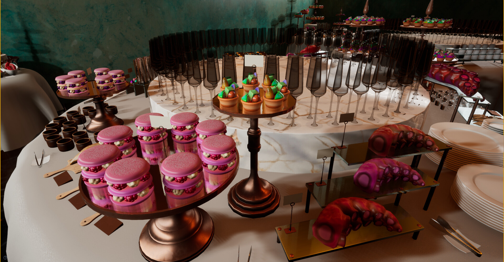 ArtStation - Props Artist for "Restaurant LUXE"