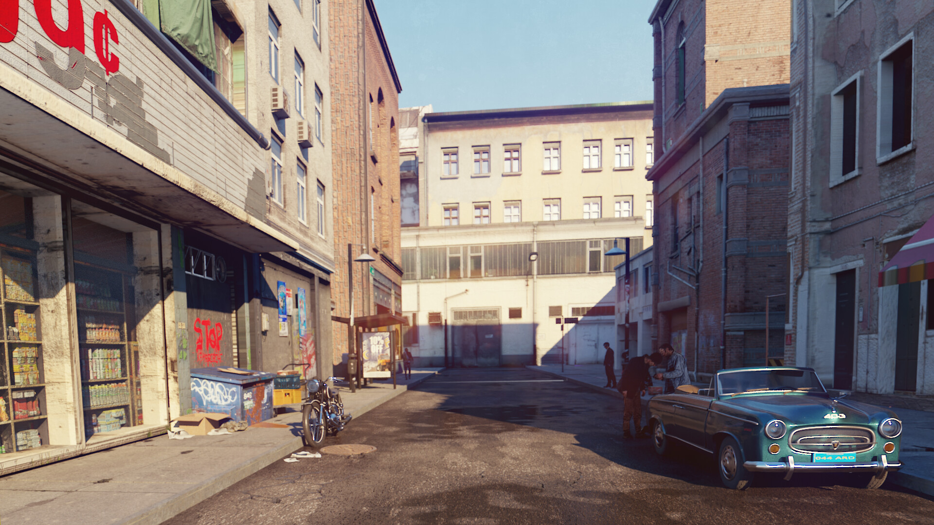 ArtStation - Urban scene[day-night]