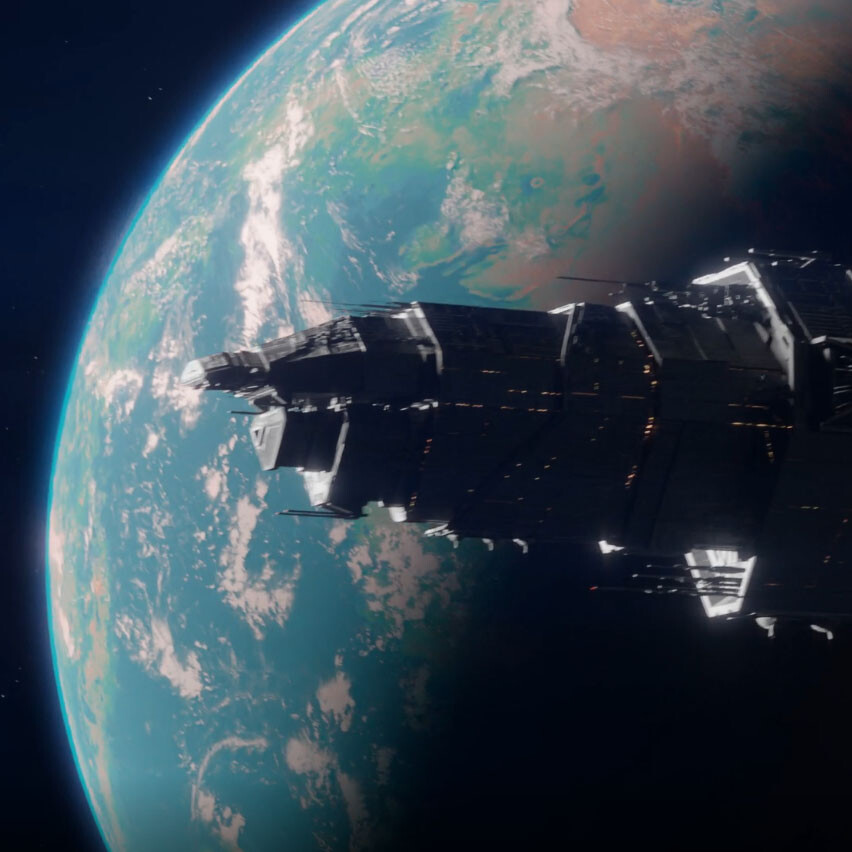 ArtStation - Space Cruiser