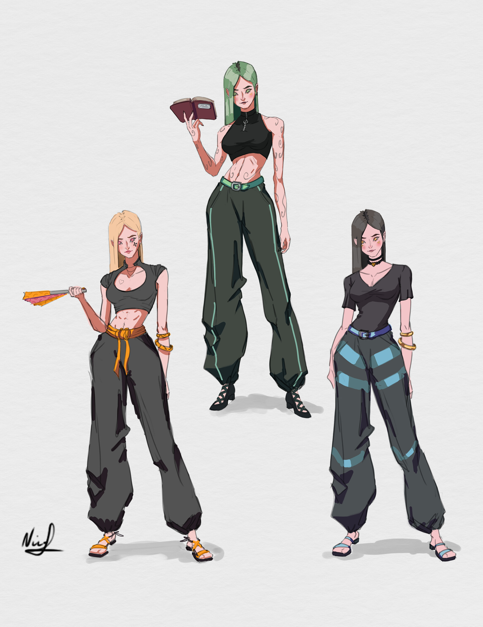 ArtStation - Stylized Character Designs