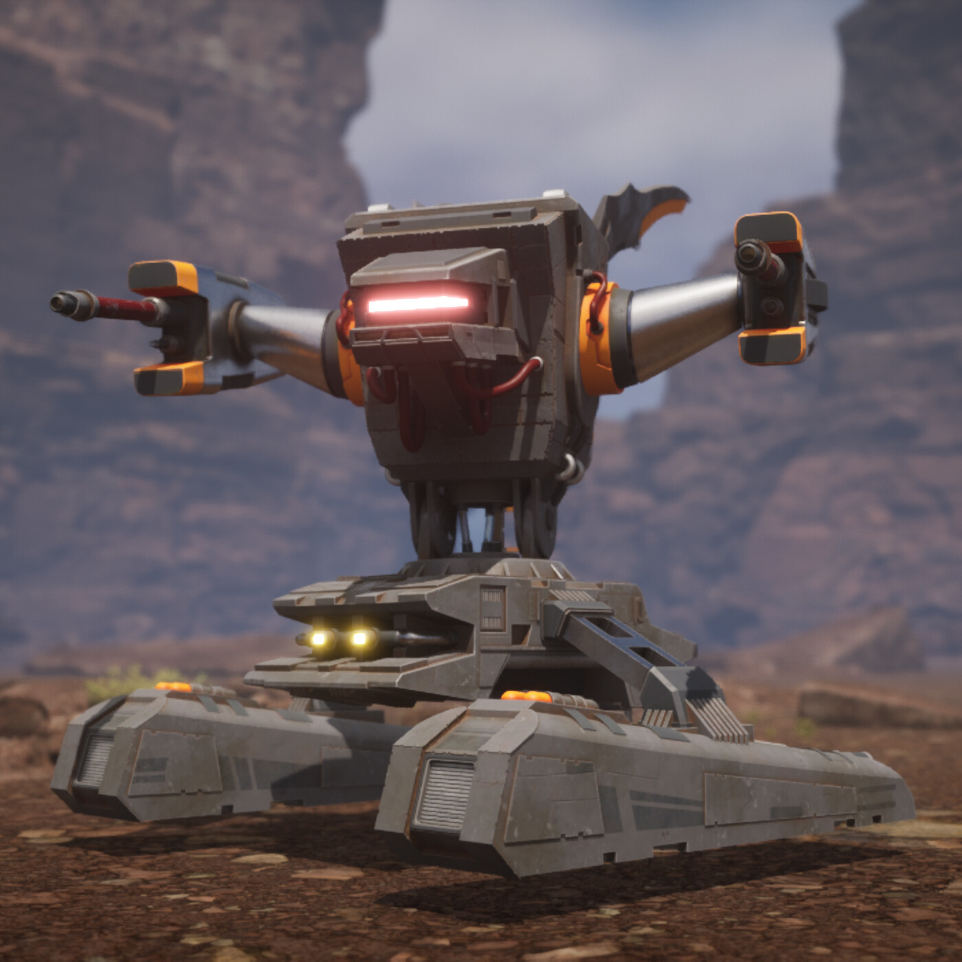 ArtStation - Mobile Hover Unit