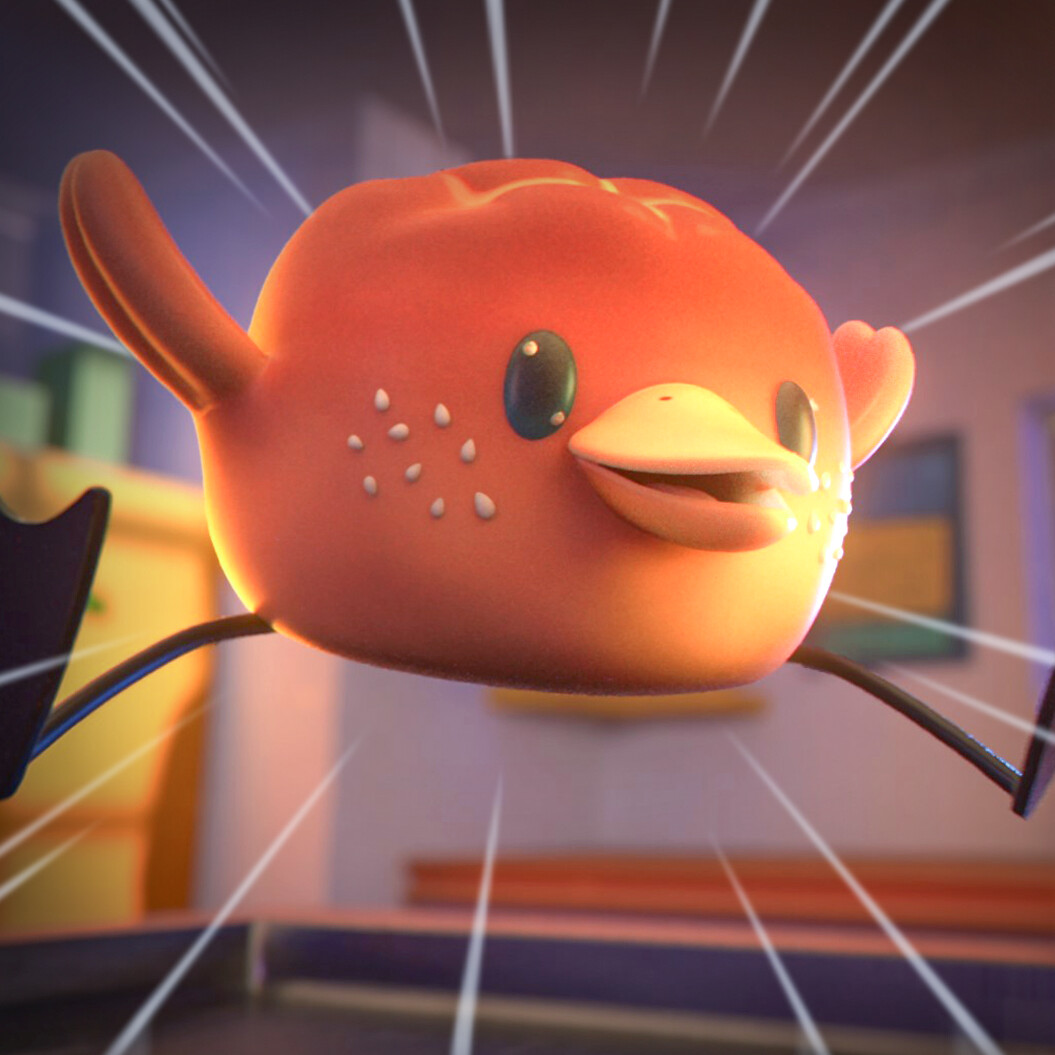 ArtStation - Crumb, the Bread-Duck