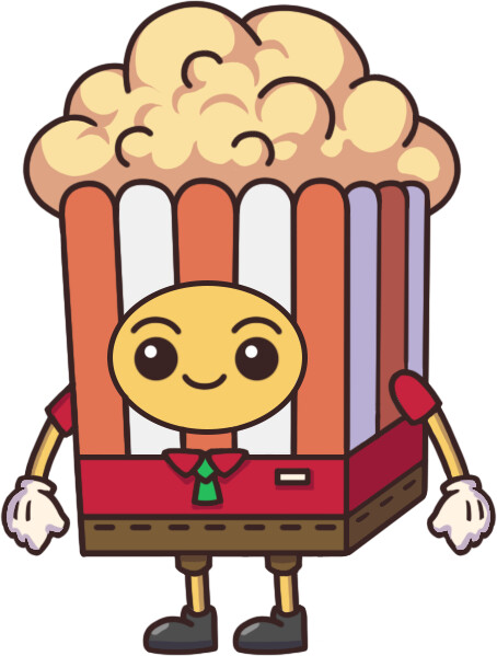 ArtStation - Popcorn Mascot