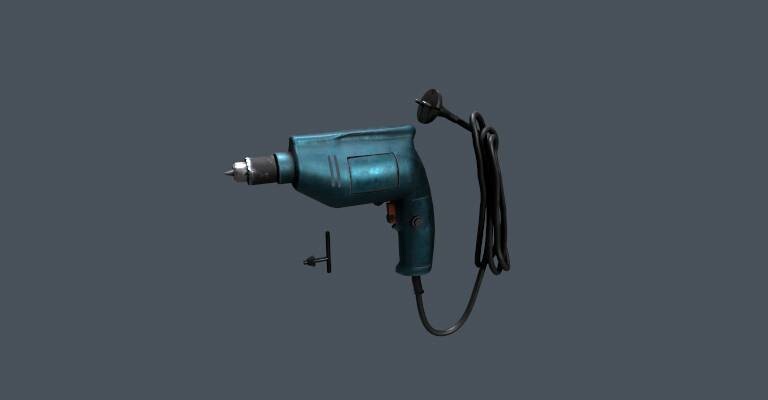 ArtStation - Hand Drill Machine