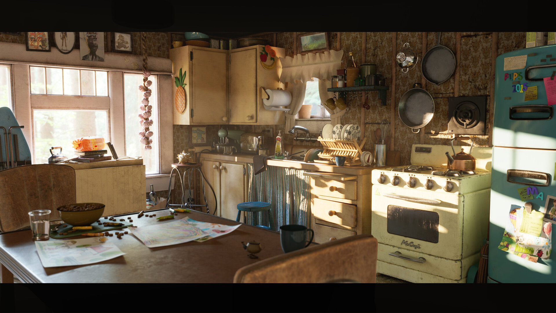 ArtStation - Pixar Kitchen