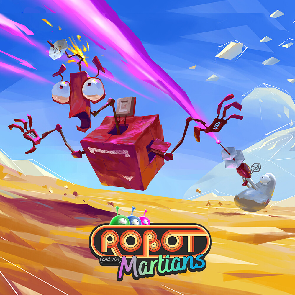 ArtStation - Robot And The Martians