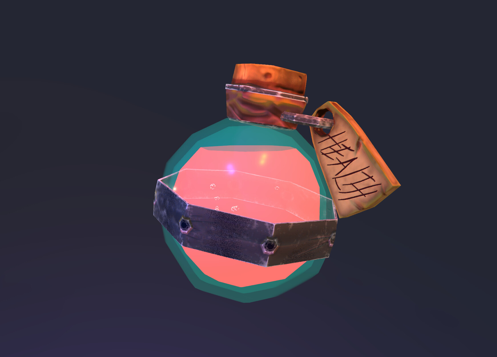 ArtStation - Liquid Shader Stylized Health Potion