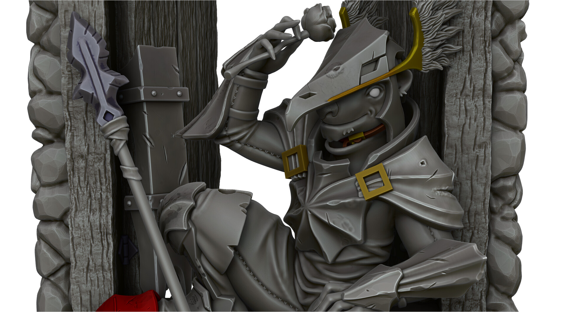 ArtStation - Kangaroo rat in armor