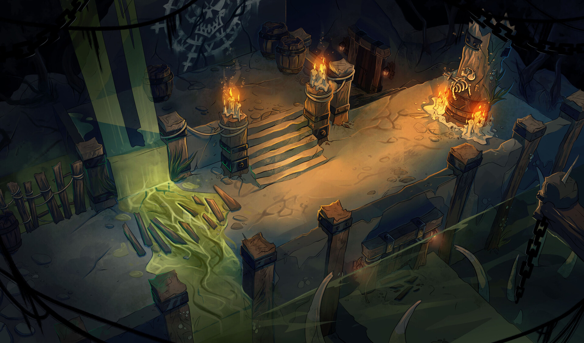 ArtStation - Underwater Dungeon