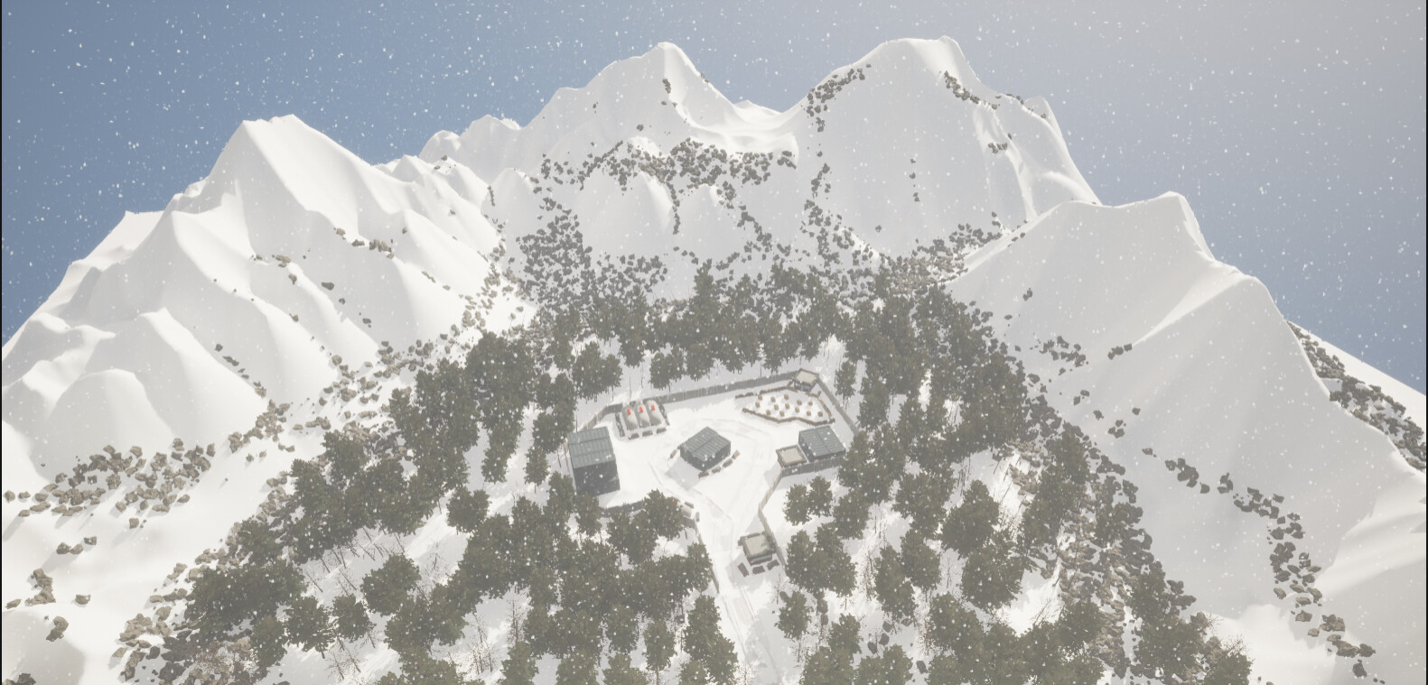 ArtStation - Snowy Military Base