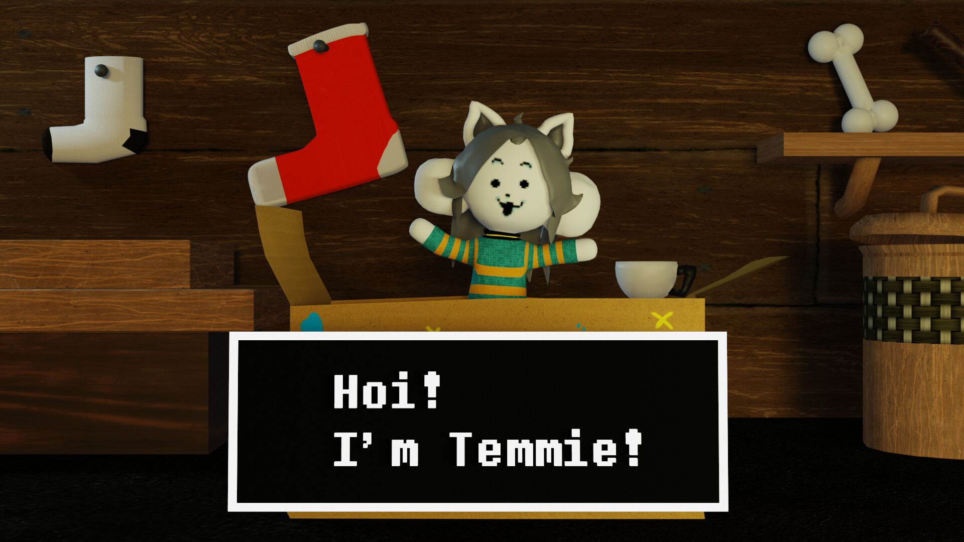 ArtStation - Temmie and her Shop