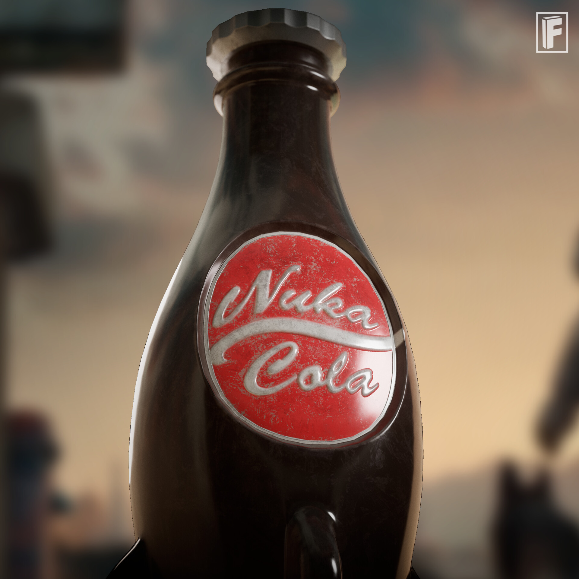 ArtStation - Fallout Project - Nuka Cola