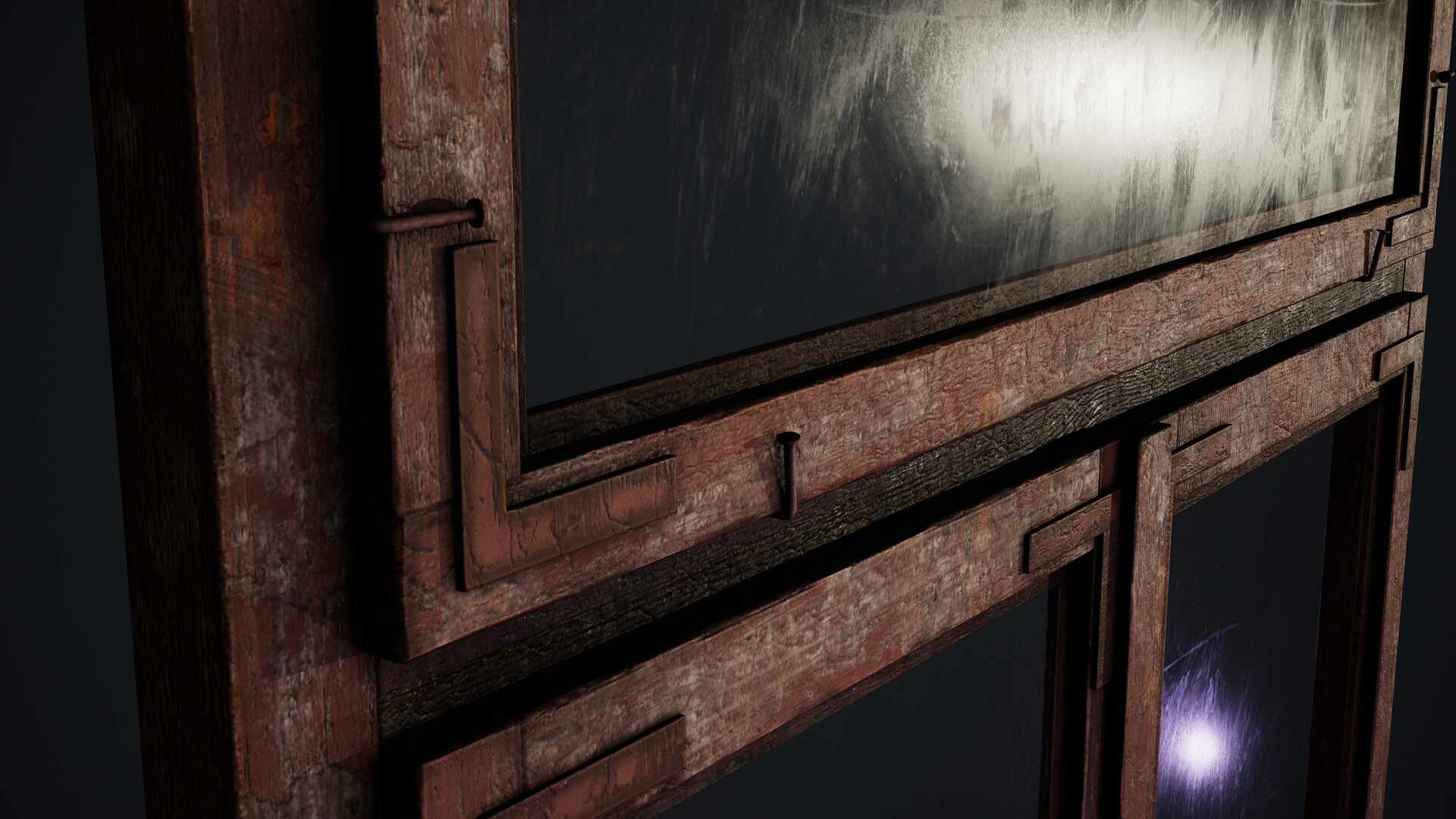 ArtStation - Old Window - (Horror Bedroom)