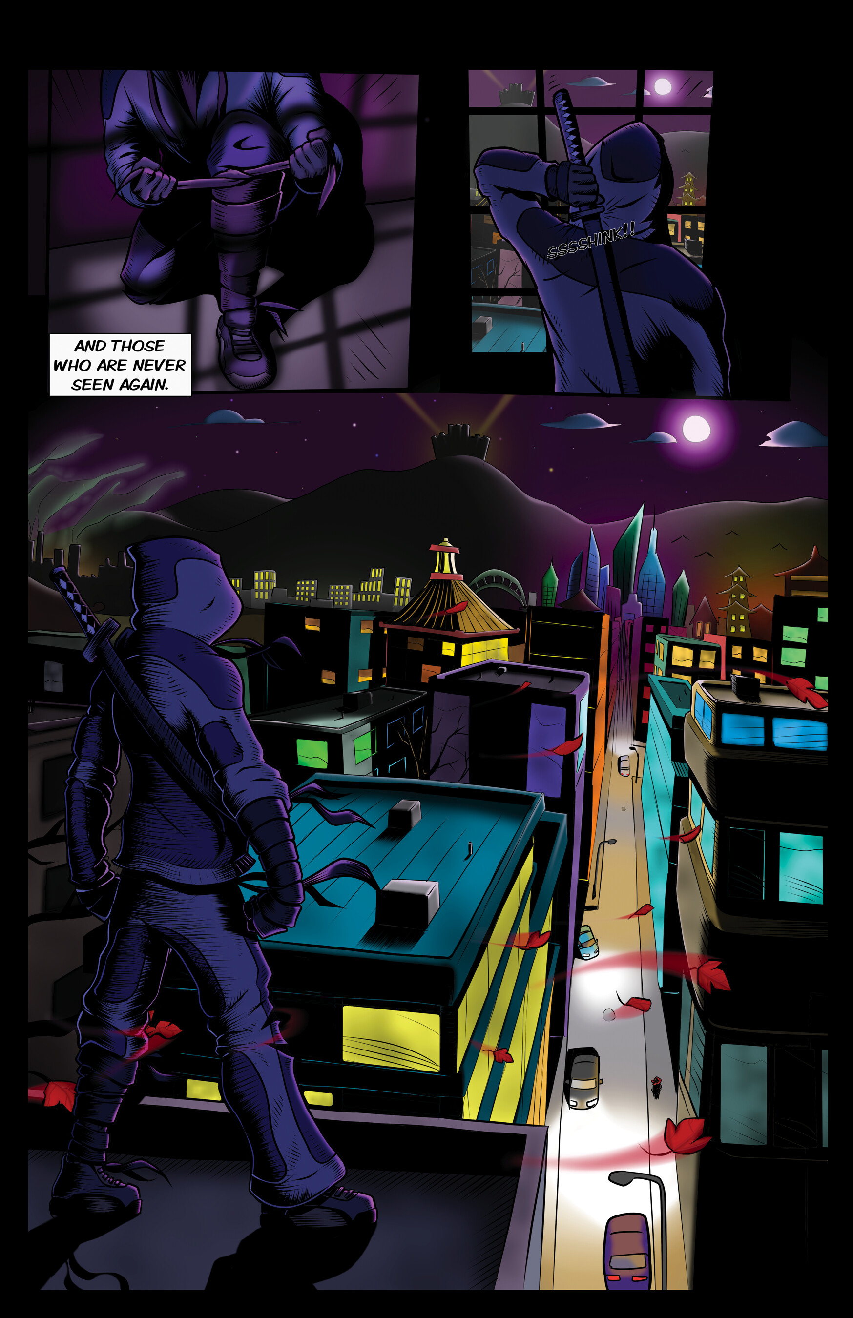 ArtStation - ‘The Blind Man’ Comic Book