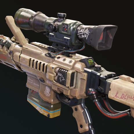 ArtStation - Ultimate universe lazer gun