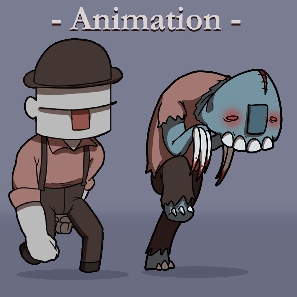 ArtStation - Frame by-frame Zombie Game Character