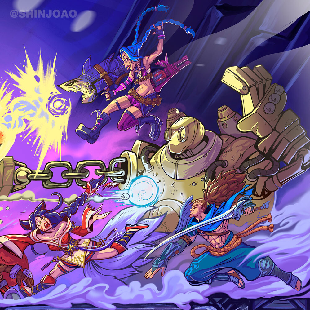 ArtStation - League of Legends Wild Rift - ARAM