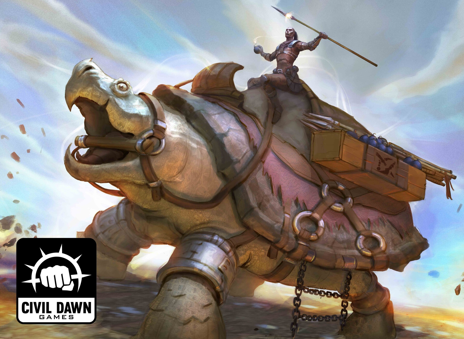 ArtStation - This is the giant mutant turtle, Incredible project by ...