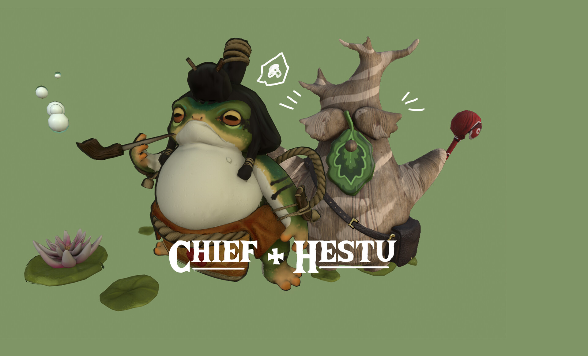 ArtStation - The Chief and Hestu