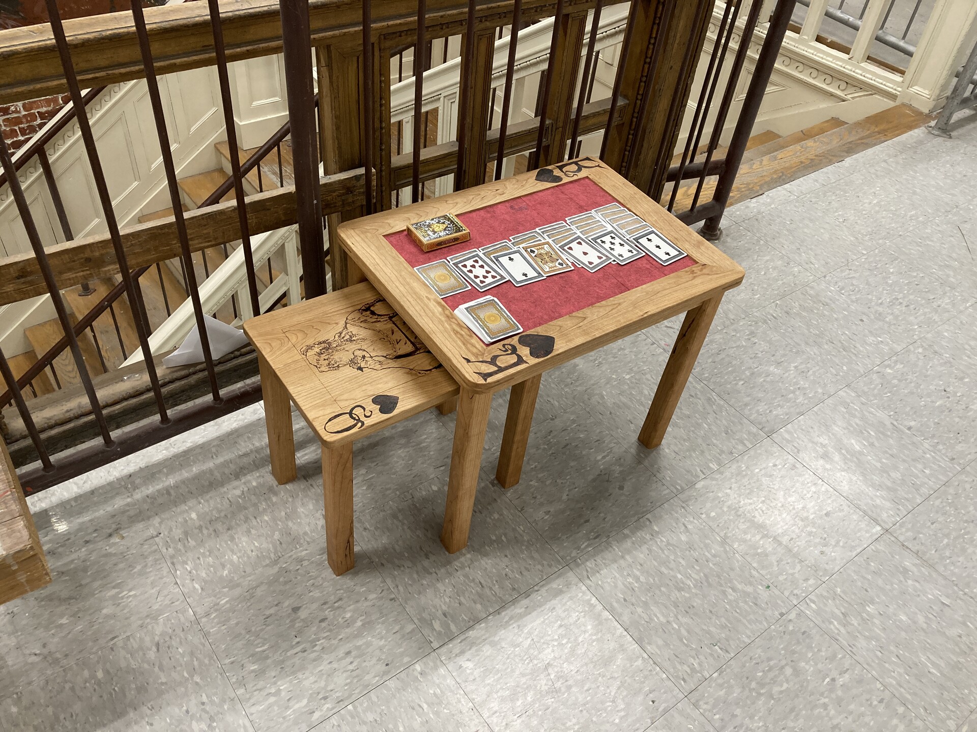 ArtStation - Card Card Nesting Tables