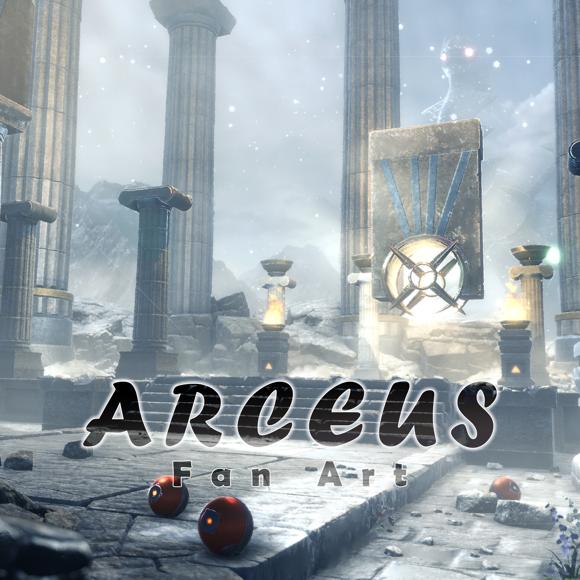 ArtStation - 《阿爾宙斯》Arceus (Pokémon)寫實概念場景