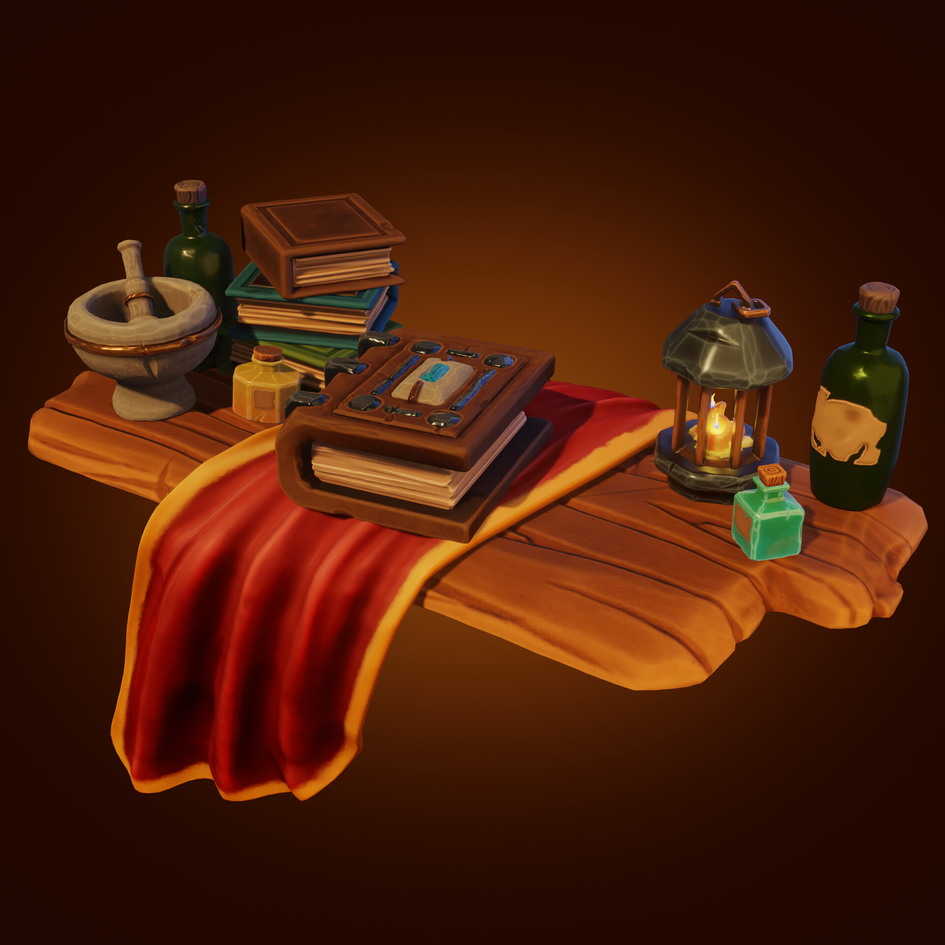 ArtStation - Stylized Props