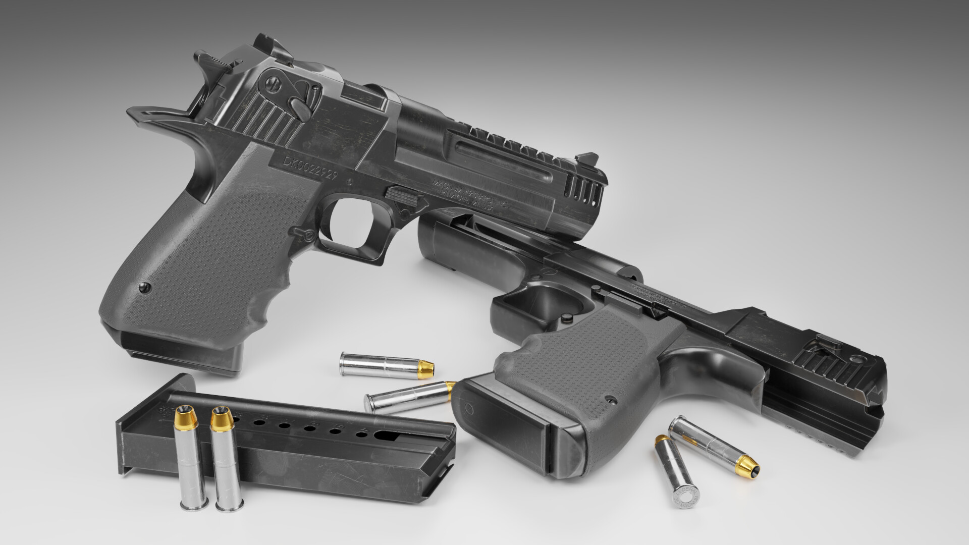 ArtStation - Desert Eagle L5 .50AE 3D model