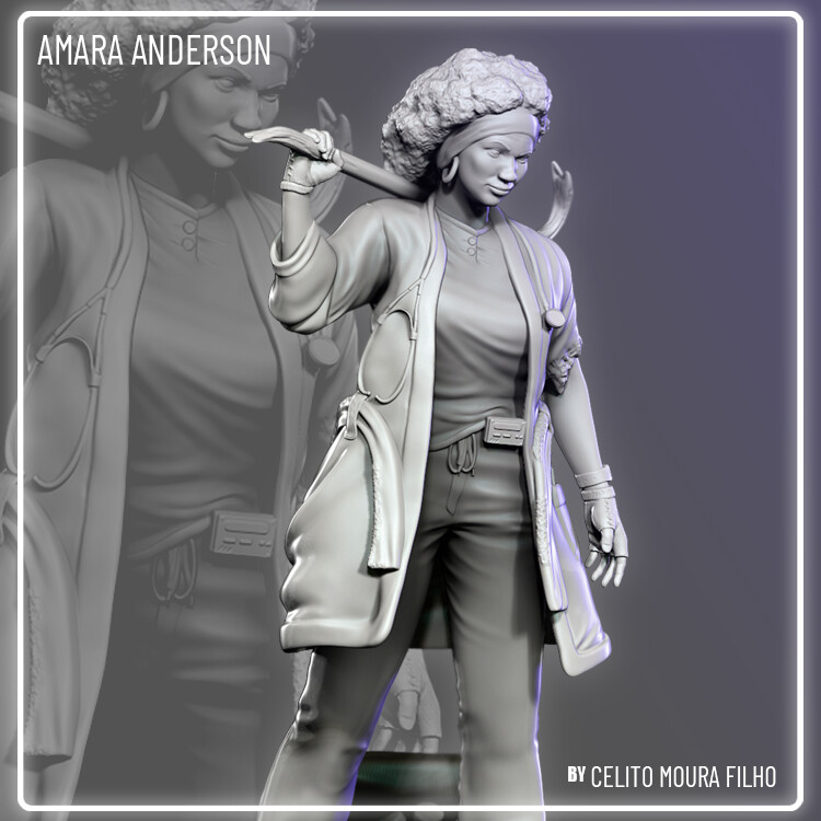 ArtStation - Amara Anderson - Collectible for StlFlix