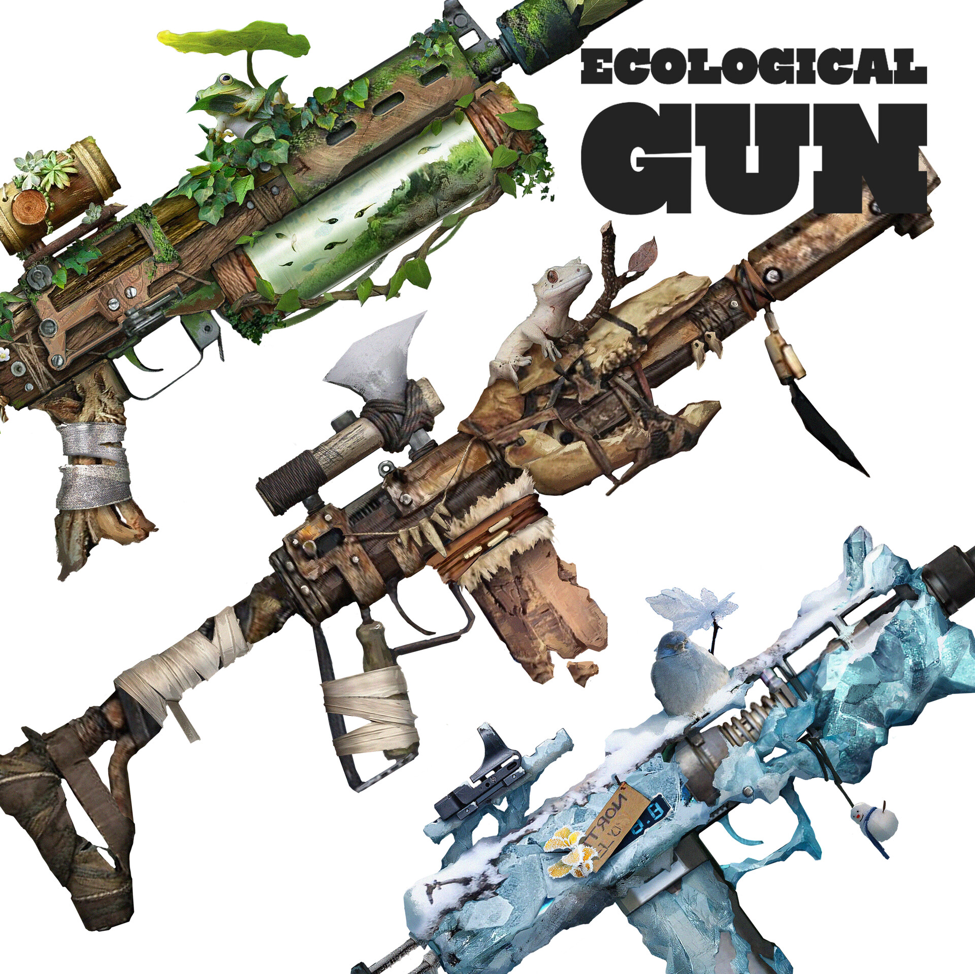 ArtStation - ECOLOGICAL GUN
