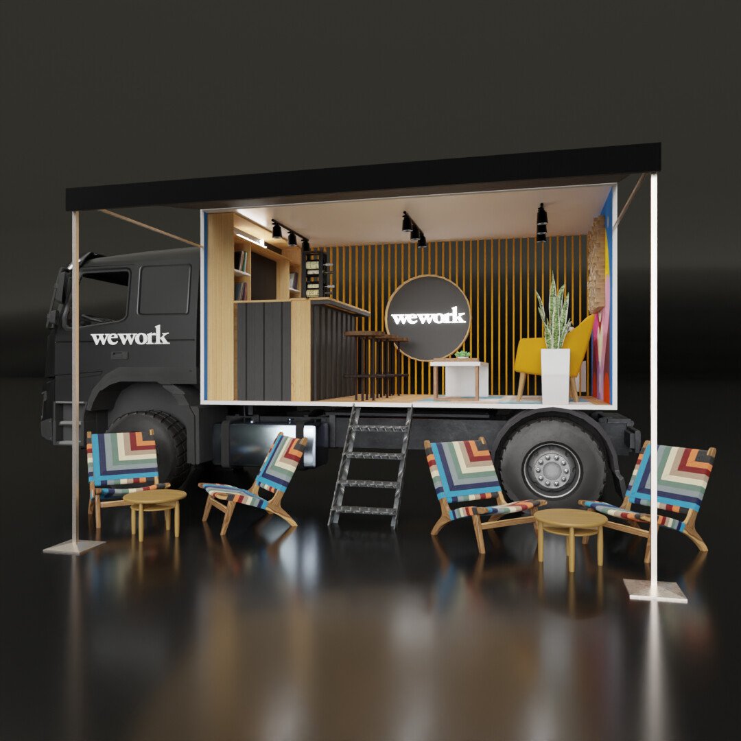 ArtStation - We work stand btl