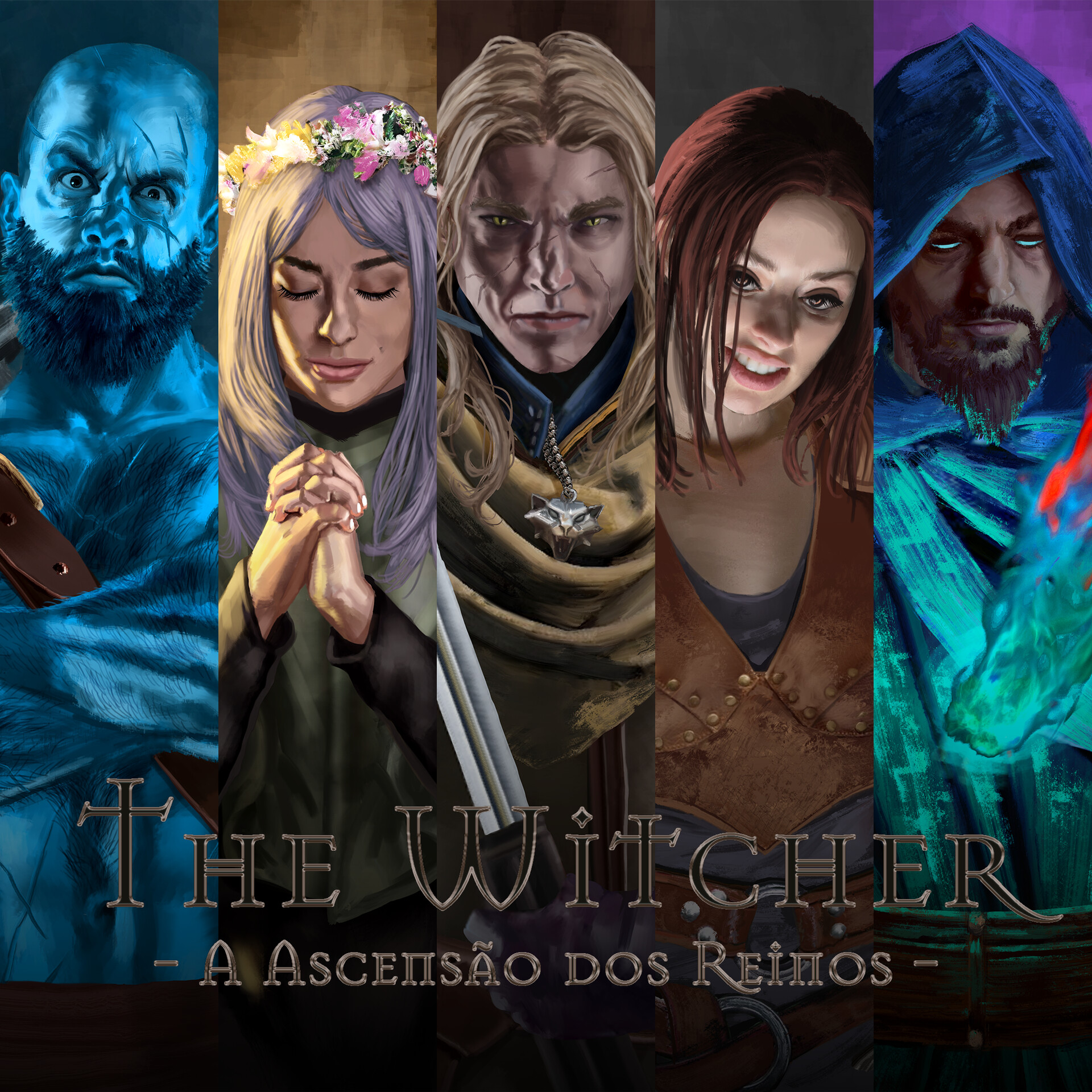ArtStation - The Witcher - A Ascensão dos Reinos [Character's Fan Art]